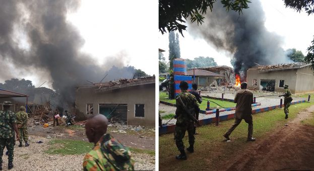 Army Confirm Explosion, Fire At Ogun Barracks - Keeping Them Honest